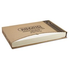 bgc grease-proof quilon pan liners, 16 3/8 x 24 3/8, natural, 1000 sheets/carton (30001)