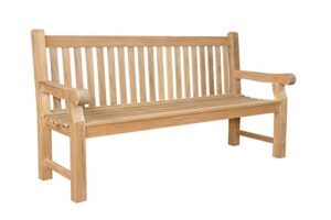 anderson teak devonshire 4-seater extra thick bench