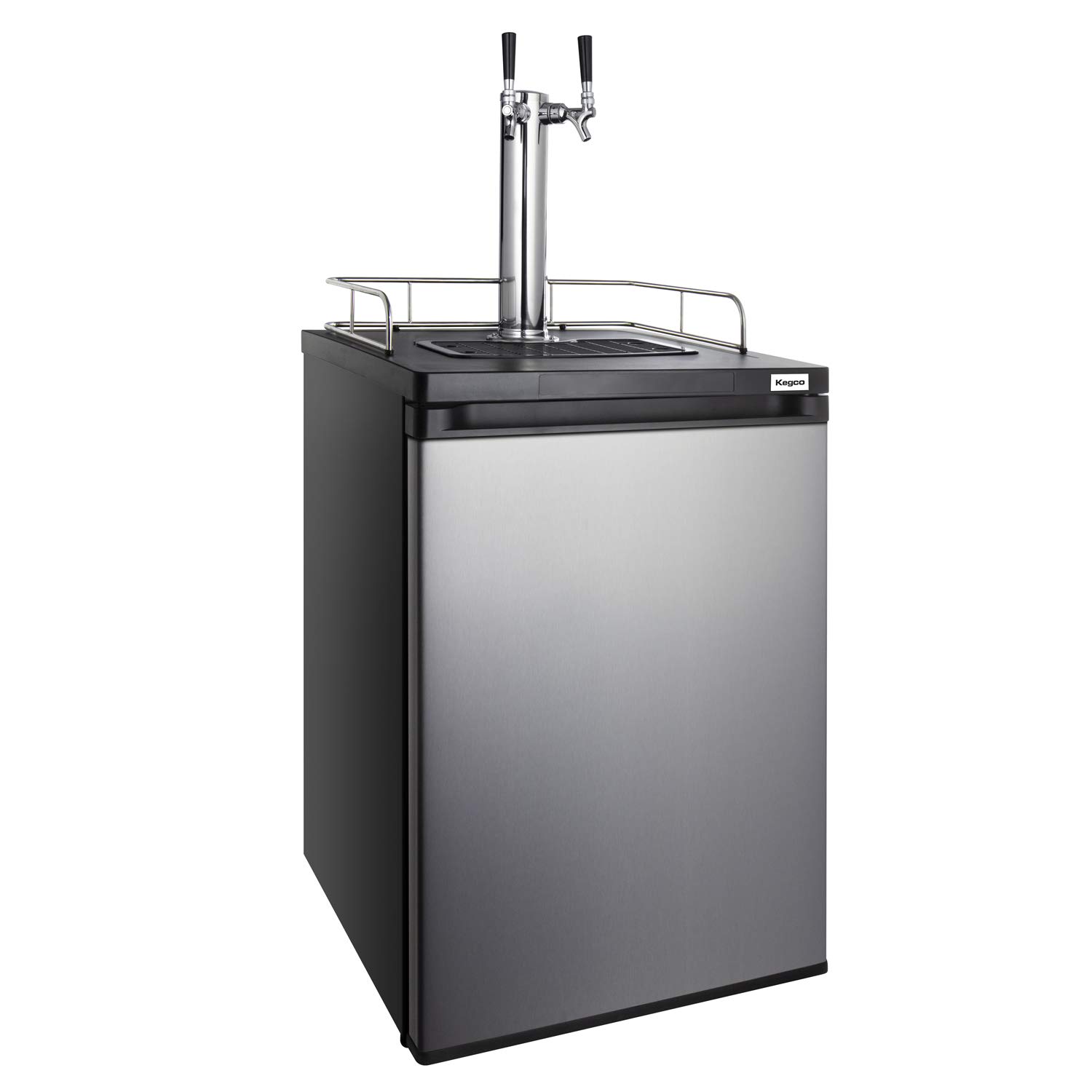 Kegco K209SS-2 Keg Dispenser, stainless steel