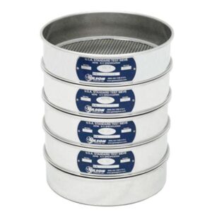 8" sieve, all stainless, full height, no. 30