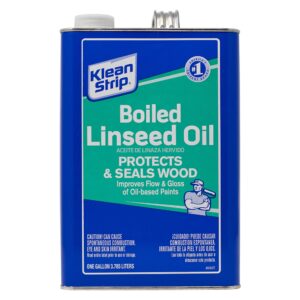 klean-strip green glo45 boiled linseed oil, 1-gallon