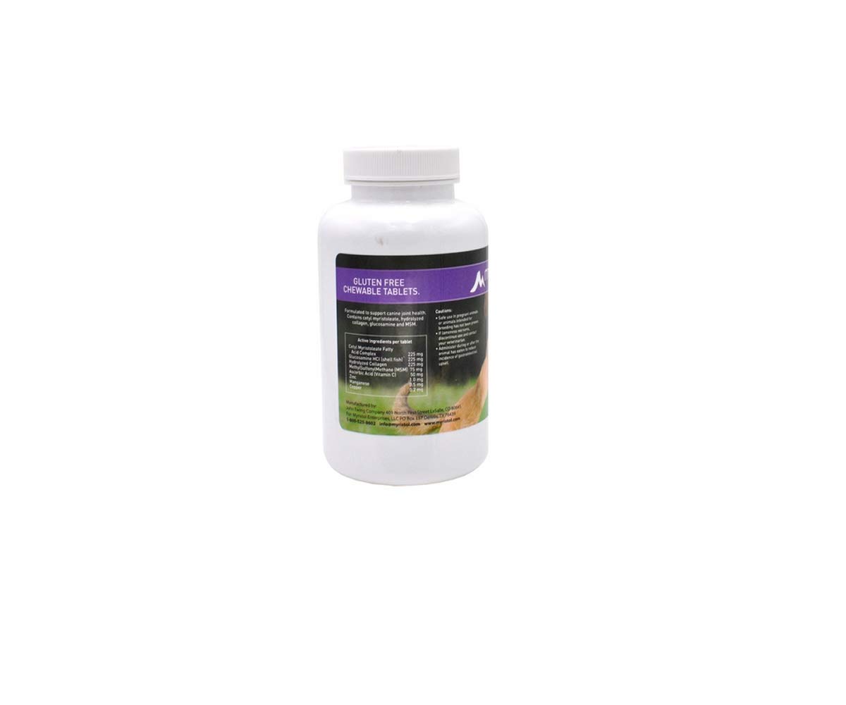 Myristol Canine Joint Supplements - 120 count