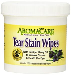 ppp pet aroma care 100 count tear stain remover wipes