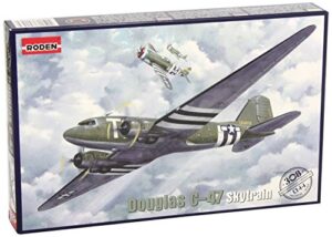 roden douglas c-47 skytrain airplane model building kit