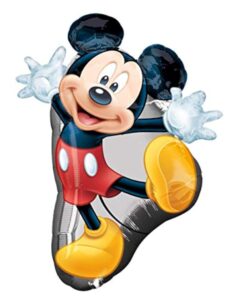 31" red mickey mouse full body mylar balloon birthday decorations supplies