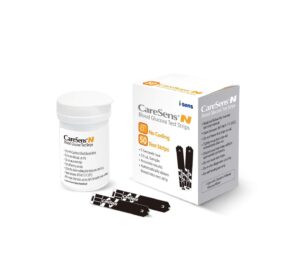 caresens n blood glucose test strips (50 ct) - only for caresens n family meter kits…