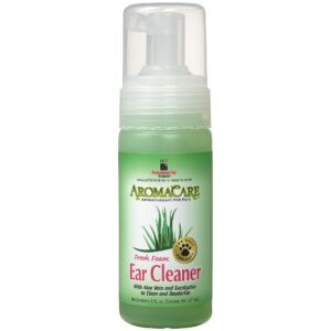 ppp pet aroma care foaming ear cleaner, 5-ounce