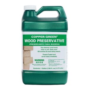 green products co. 30001 copper green wood preservative, 1-gallon