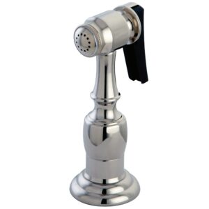 kingston brass kbspr6 made to match kitchen faucet side sprayer, polished nickel