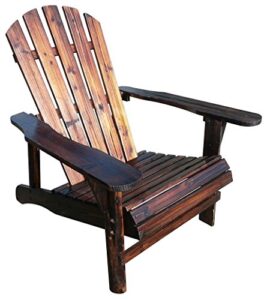 leigh country char-log adirondack chair