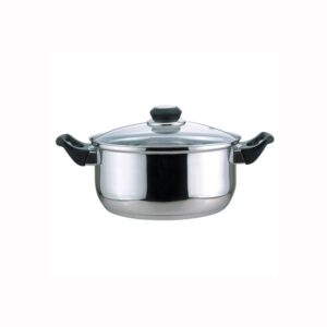 culinary edge dutch oven with glass cover, 4-quart