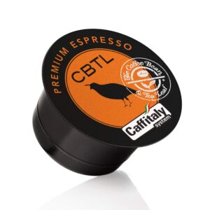 cbtl premium espresso capsules by the coffee bean & tea leaf, 10 count box