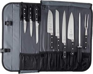 mercer culinary 10-piece forged renaissance knife set,black