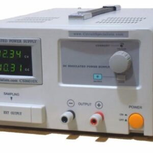 Linear Power Supply Adjustable 0-30V - 0-10A Output with LED Display and Remote Sensing Terminal Strip - Ideal for Lab and Educational Use - CSI3010X