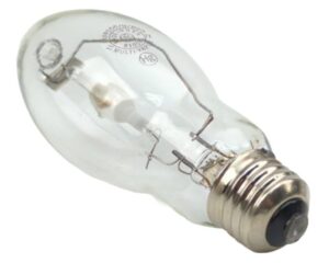 mvr100/u/med ge 12652 100 watt metal halide bd17, e26 base m90