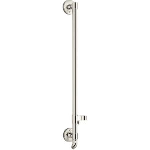 kohler k-45903-sn hydrorail-h bath and shower column, vibrant polished nickel