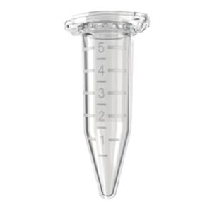 eppendorf 0030119401 polypropylene clear conical tube, eppendorf quality, 5.0ml capacity, (case of 200)