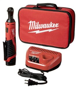 milwaukee 2456-21 m12 cordless 1/4" lithium-ion ratchet kit