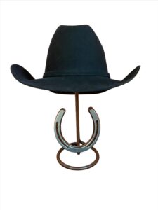 mark christopher collection american made cowboy hat stand with horseshoe ct