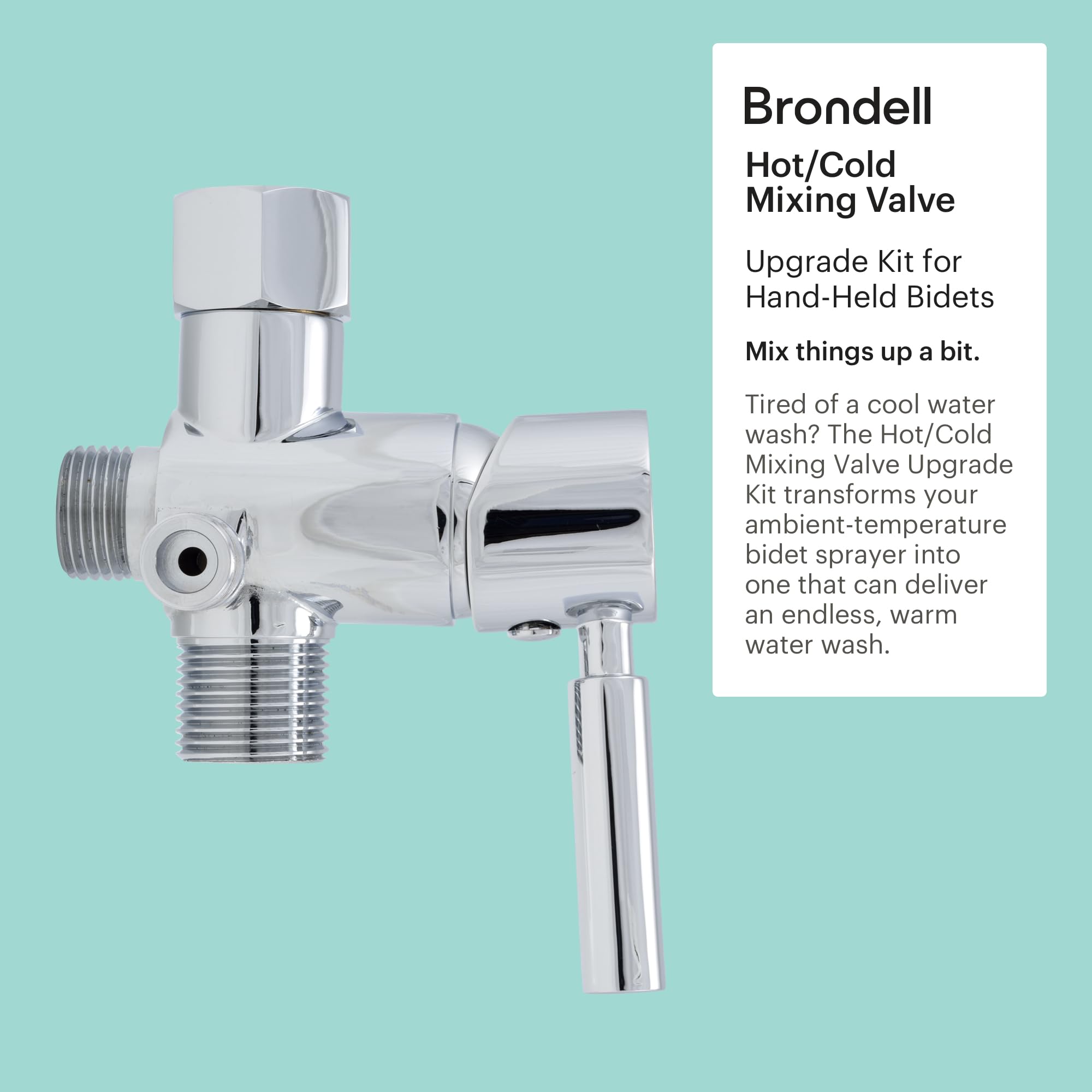 Brondell Hot/Cold Bidet Mixing Valve Upgrade Kit