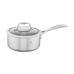 zwilling spirit stainless stainless steel saucepan, 2-qt, 5.3-inch