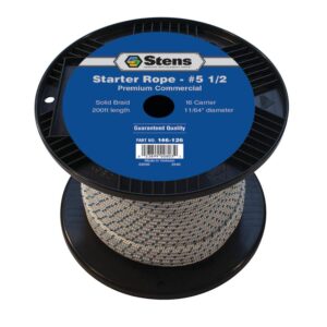 stens 200' solid braid starter rope 146-126#5 1/2 solid braid