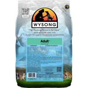 wysong adult canine formula dry diet dog food, 5 lb