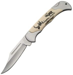 szco supplies deer lock back folding knife