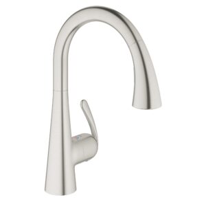 grohe ladylux3 café single-handle pull-down kitchen faucet