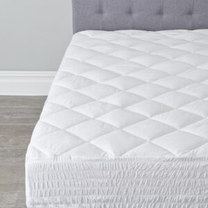 brylanehome bed tite mattress pad - king, white