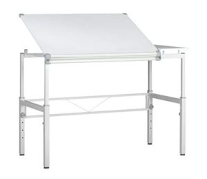 studio designs graphix ii workstation - white/gray 10211