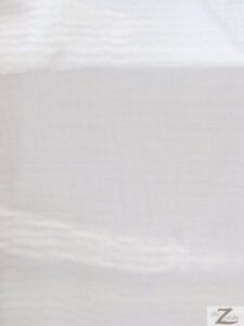 mirror crystal organza fabric by the roll - white - 60" width - 100 yard bolt