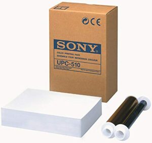 sony upc-510 color print pack