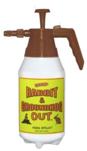 rabbit & groundhog repellent: rabbit out 48oz ready-to-use