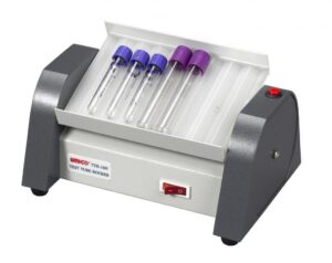 unico l-ttr100 model rock-it jr. tube rocker with pause button, 8 tubes/vials capacity, 25 cpm, 110v