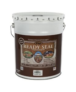 ready seal 500 clear, 5-gallon exterior wood stain and sealer, 5 gallon