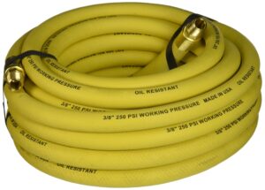 25' x 3/8" goodyear rubber air hose