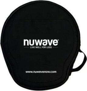 nuwave carrying case for precision induction cooktop, insulated & water resistant, sold by original manufacturer, exclusively for pic models