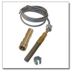 frymaster 8073485 thermopile/pilot generator with forked connector