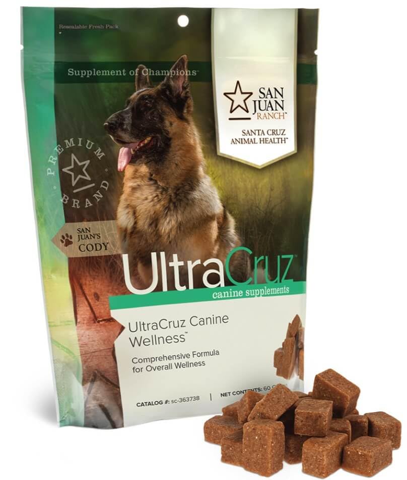 UltraCruz Canine Wellness Supplement for Dogs, 60 Tasty Chews