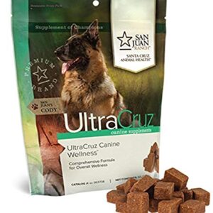 UltraCruz Canine Wellness Supplement for Dogs, 60 Tasty Chews