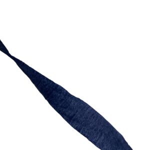 Navy Blue Crepe Paper Streamers (2 Pack), 145 Feet Total, Made in USA