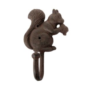 ude treasure gurus cast iron squirrel wall hook