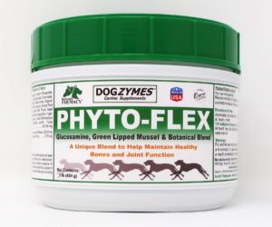 dogzymes phyto flex - glucosamine, chondroitin, msm and hyaluronic acid… (1 pound)