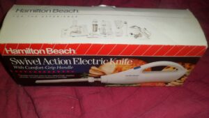 hamilton beach swivel action electric knife