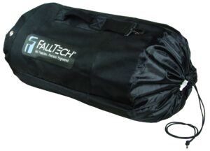 falltech 5026 storage, storage - x-large duffle gear bag with 2 shoulder straps and carry handle, 20" x 14", black