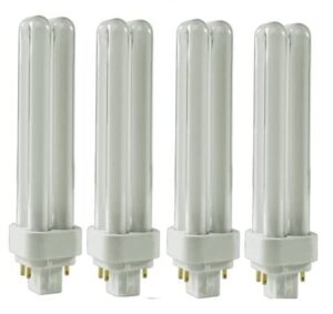 generic bulbs for panasonic fds18e35/4 18w quad-tube fluorescent lamp - 3500k - 4 pack!