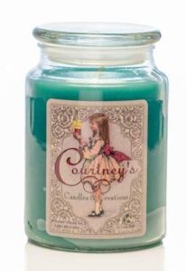 courtney's candles patchouli pure maximum scented 26oz large jar candle