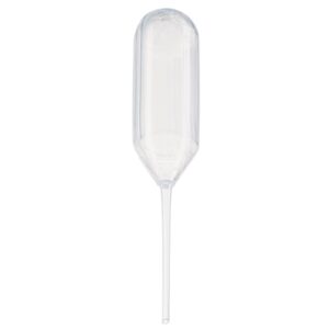 globe scientific 134010-500 ldpe fine tip transfer pipet, non-sterile, 51mm length, 1.3ml capacity (box of 500)