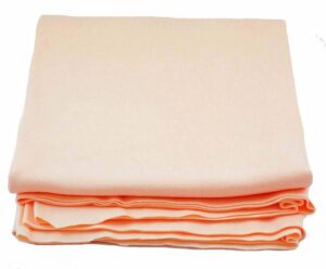 100% cotton knit waldorf doll skin fabric - one yard peach